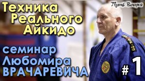 Техника Реального Айкидо: семинар Любомира ВРАЧАРЕВИЧА – 1.