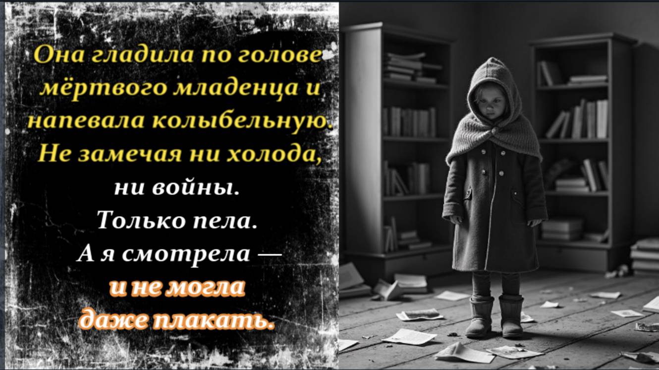 В темноте подвала, я нашла Зою. Блокада Ленинграда. Воспоминания о ВОВ
