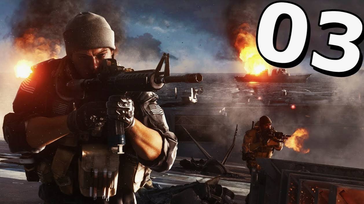 Прохождение Battlefield 4 #3 Южно-китайское море #сезонконтентаRUTUBE #battlefield4 #battlefield