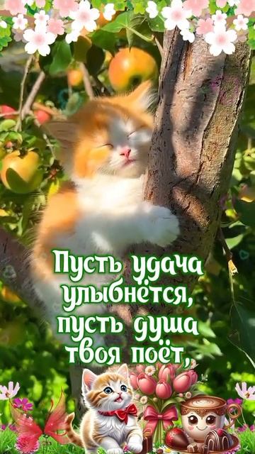 Отличного дня. Музыкальная открытка поздравление.