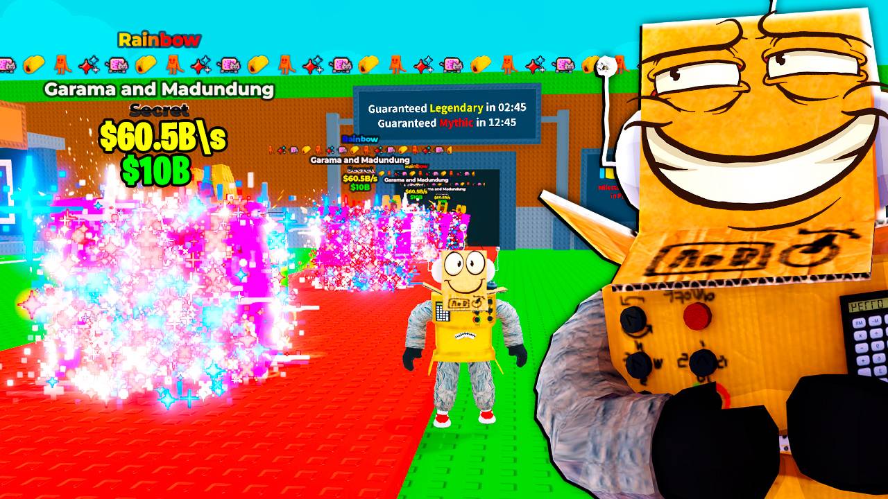 Я СЛОМАЛ ИГРУ АДМИНКОЙ! СОЗДАЛ GARAMA с МАКСИМАЛЬНОЙ МУТАЦИЕЙ в ROBLOX Steal a Brainrot