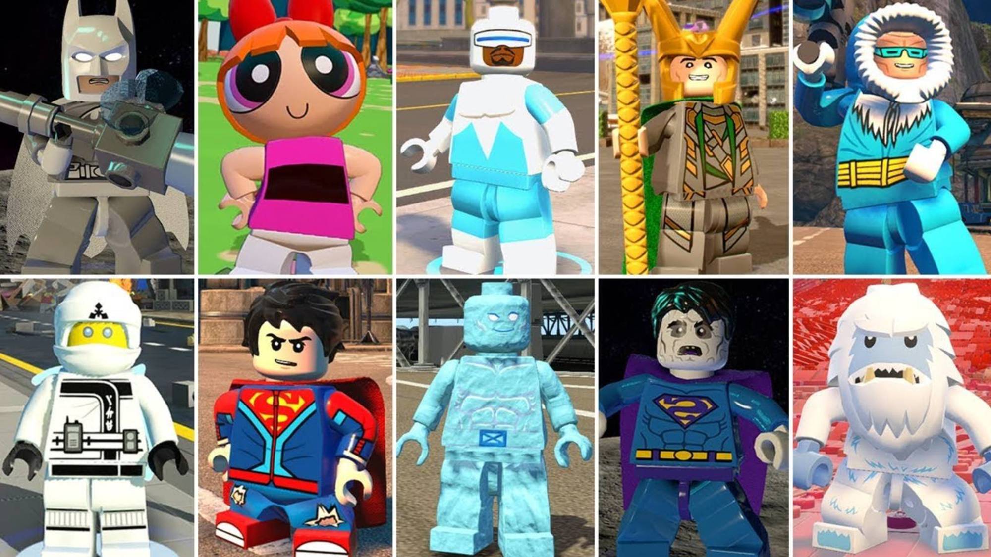 МУЛЬТ ЛЕГО ВСЕ ПЕРСОНАЖИ С СИЛОЙ ЛЬДА ВО ВСЕХ ИГРАХ LEGO ЧАСТЬ 2 МУЛЬТИКИ ДЛЯ ДЕТЕЙ