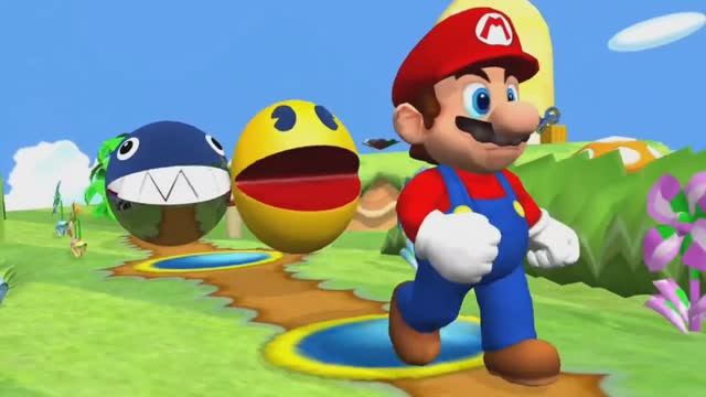 PACMAN проходит уровень МАРИО / Приключения PACMAN