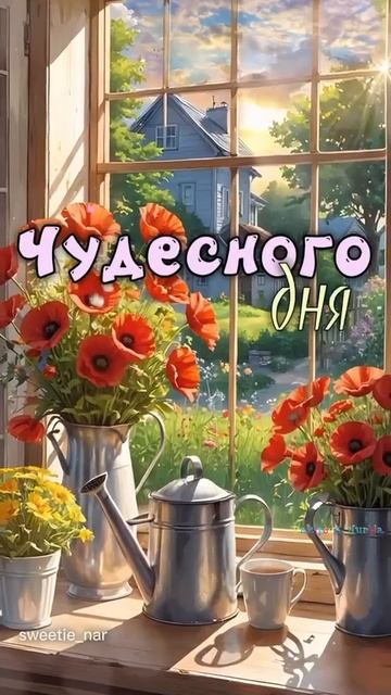 Хорошего дня. Музыкальная открытка пожелание.