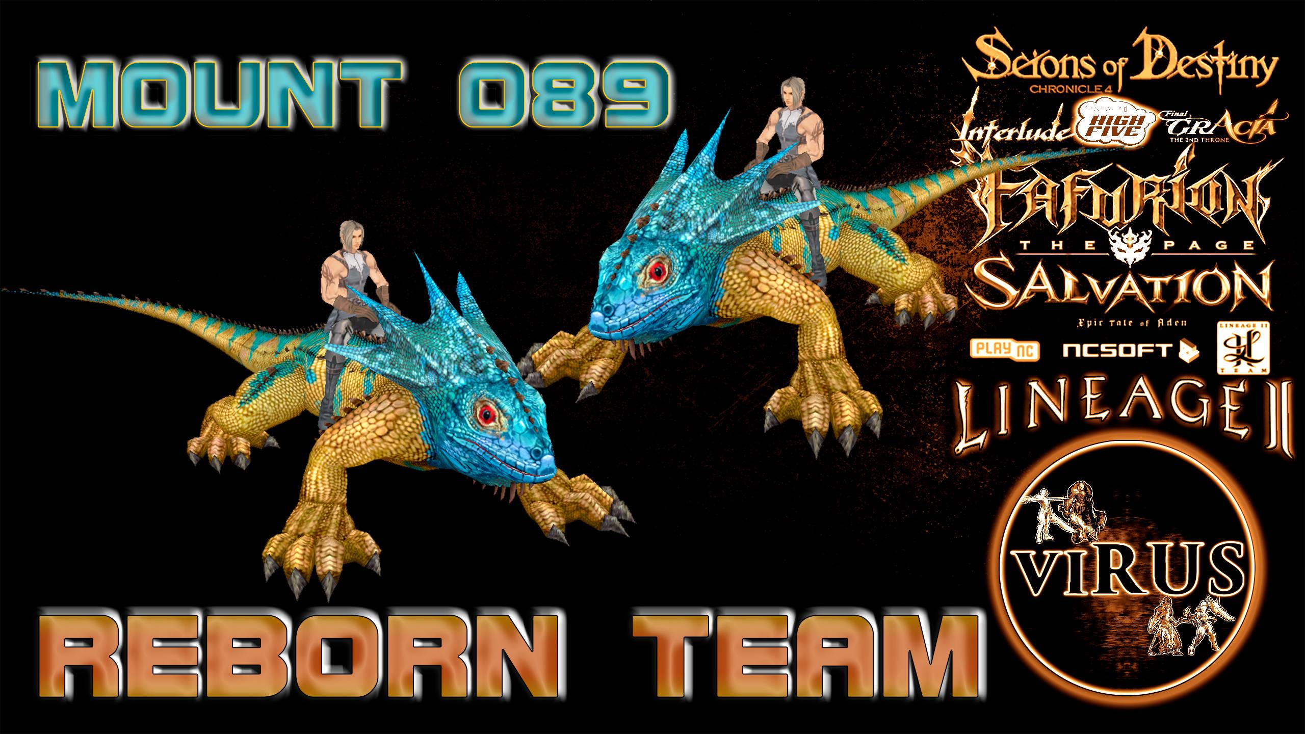 New Mount 089 for Reborn Team servers. LINEAGE II-Grand Crusade ◄√i®uS►