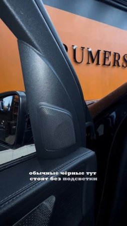 GLE 167 - заменим штатные сетки Твиттеров на сетки с подсветкой!