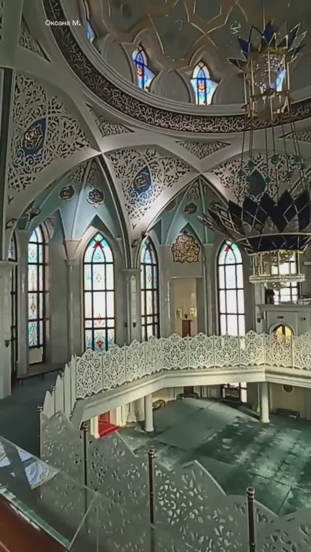 Путешествие в Казань. 12 часть. Внутри мечети Кул Шариф.mp4