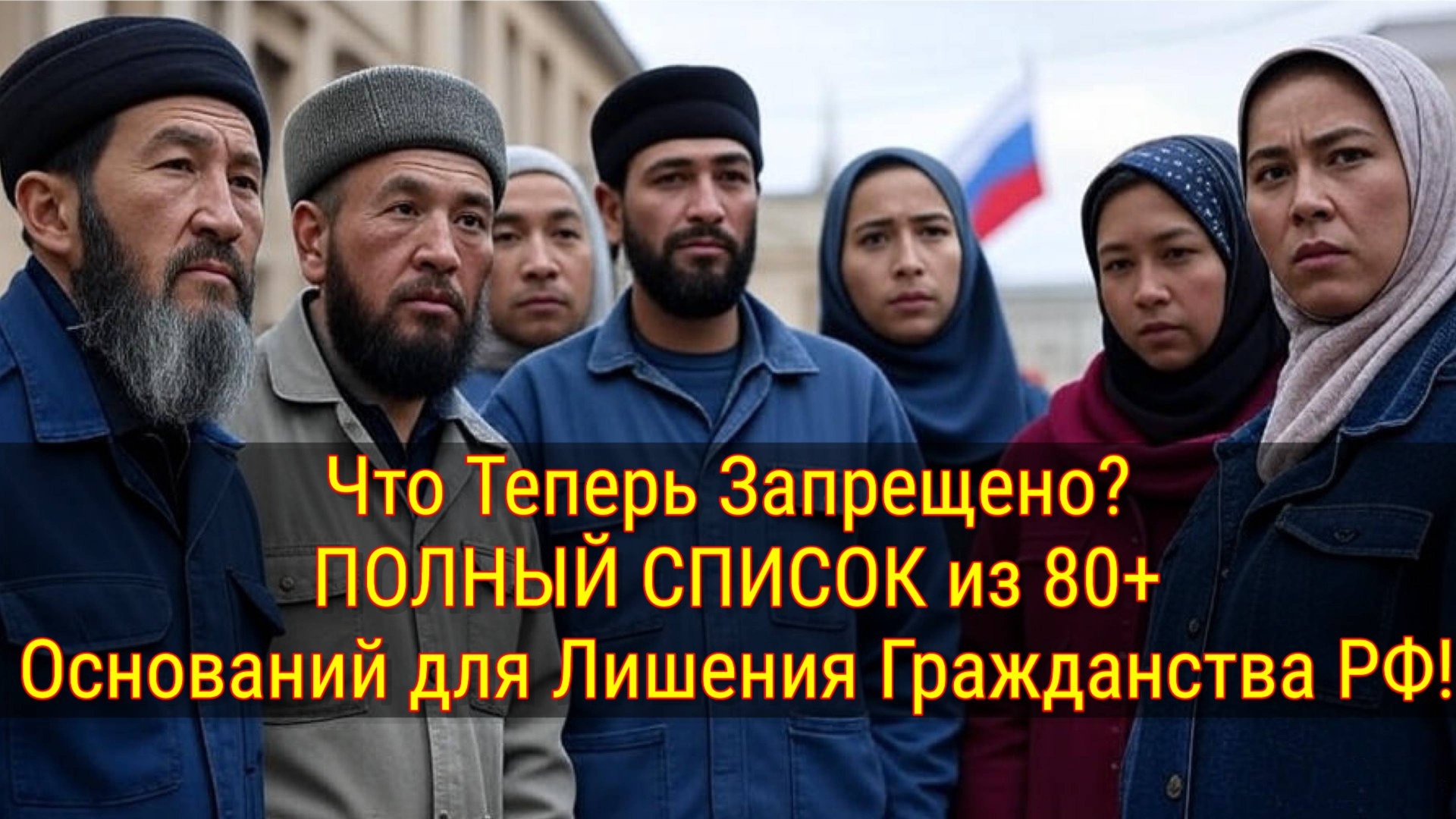 Лишение Гражданства РФ: Новые Основания 2025 | Полный Список Преступлений