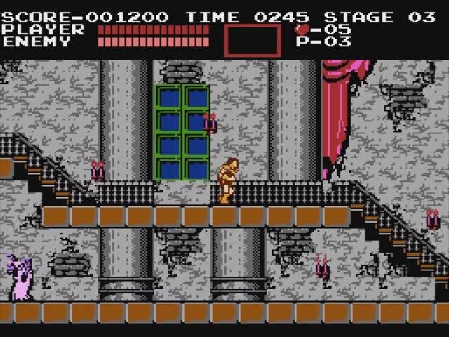 TAS, (NES) Castlevania - ＂no subweapons, no damage＂ in 13m 18.44s by scrimpeh