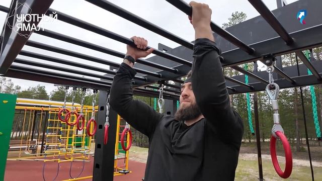 Русский ниндзя "Разминка"