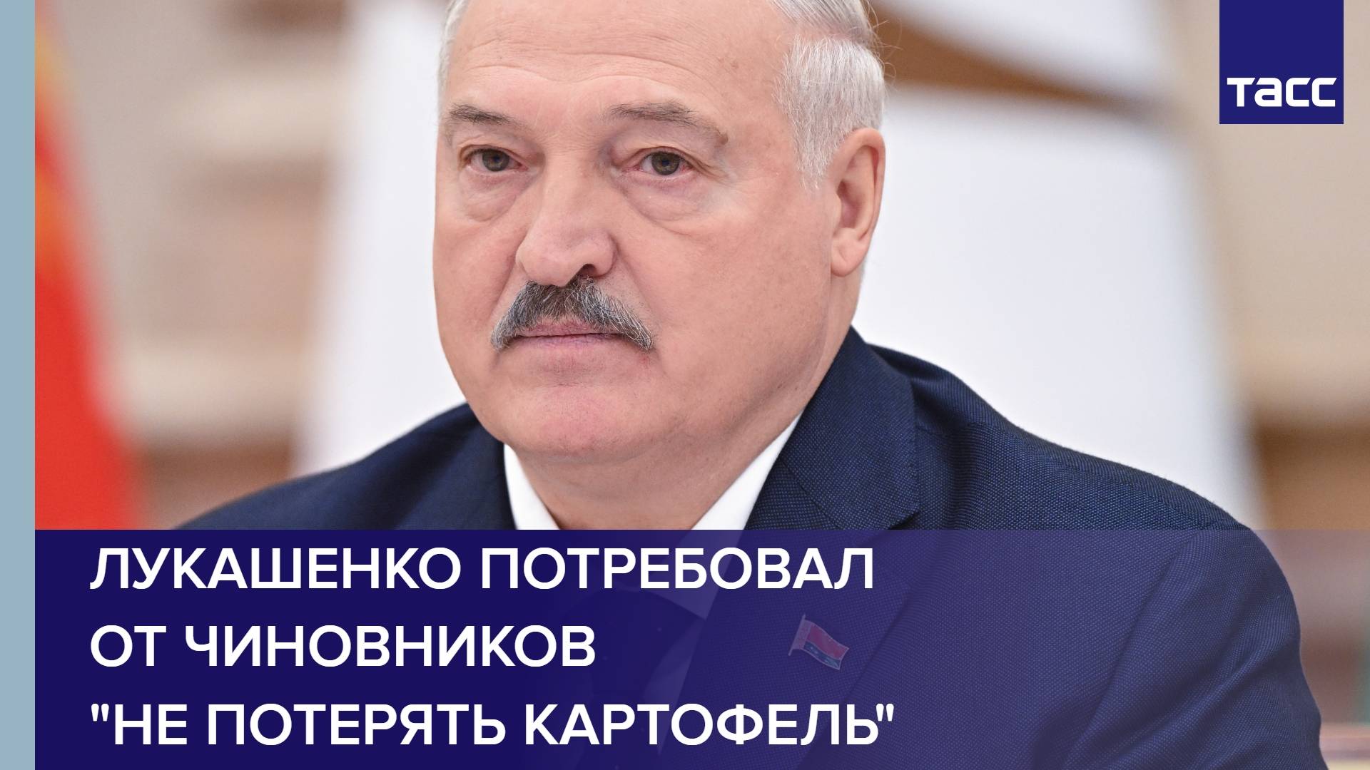 Лукашенко потребовал от чиновников "не потерять картофель"
