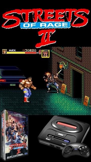 Streets of Rage 1-3 (Bare Knuckle 1-3 в Японии) for Sega MegaDrive #megadrive #streetofrage #retro