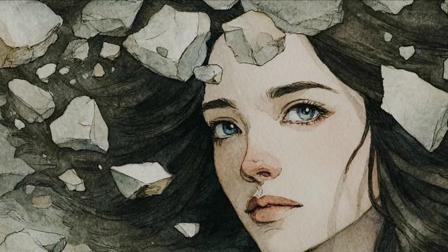 Ирина Самарина-Лабиринт. Дотронься... (акварель)