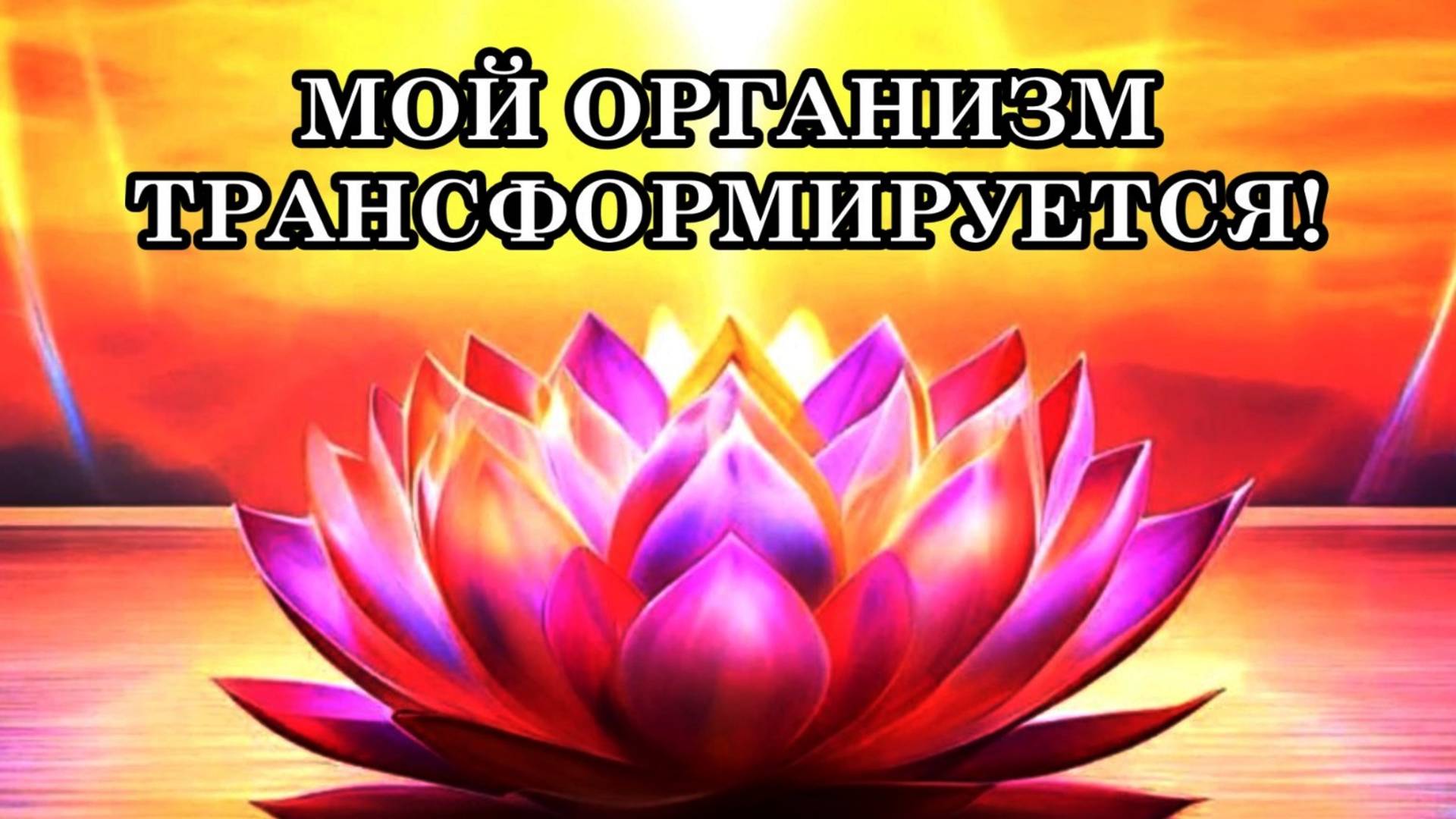ПРАКТИКА ДЛЯ ОБЛЕГЧЕНИЯ СИМПТОМОВ ТРАНСФОРМАЦИИ. МОЙ ОРГАНИЗМ ТРАНСФОРМИРУЕТСЯ И ОМОЛАЖИВАЕТСЯ!