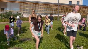 Зарядка в лагере Spa&Camp Азимут Переславль-Залесский