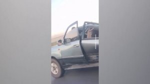 Водитель в смятом Lexus проехал по Москве