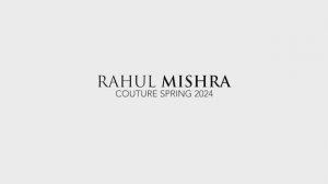 Показ коллекции RAHUL MISHRA Haute Couture весна-лето 2024