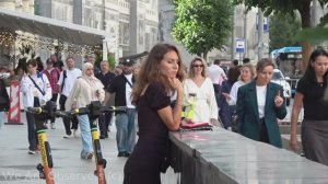 Почему мы так любим смотреть на русских девушек? Прогулка по улицам России 👩🦰✨ Тайны красоты!