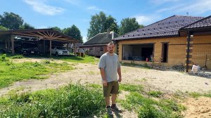 Строим новый дом внутри старого. Едем закупать стройматериал. Собираем урожай. Ремонт продолжается.
