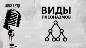 Виды плеоназмов