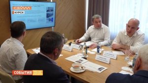 Врио губернатора Курской области Александр Хинштейн посетил производственную площадку КЭАЗ