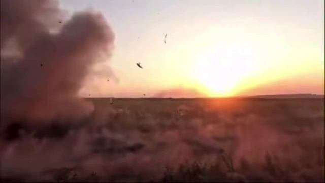 Видео со стороны ВСУ.
