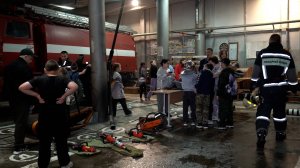День открытых дверей в пожарной части села Толька