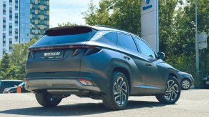 Hyundai Tucson - оклейка кузова матовой полиуретановой плёнкой