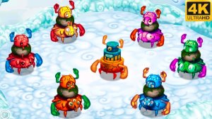 Призматический Зиккураб - Все Версии (My Singing Monsters, Мои Поющие Монстры)