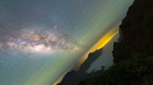 На Канарах создан восхитительный 8-часовой таймлапс, показывающий вращение Земли