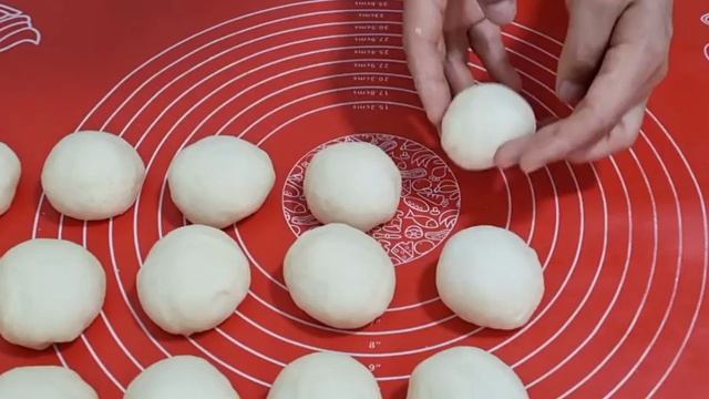 Пуховые булочки с начинкой