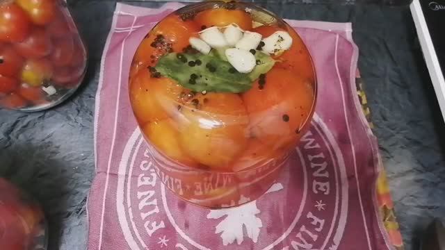 Маринованные помидоры на зиму