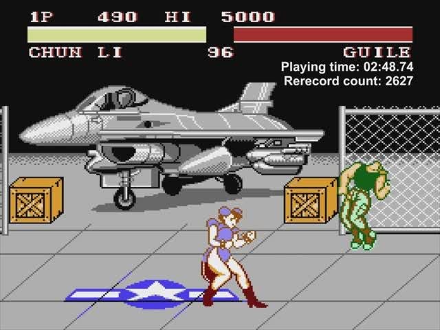 TAS, (NES) Street Fighter II： The World Warrior - in 02m 48.74s by NhatNM