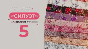 Комплект из 5 трусов Силуэт