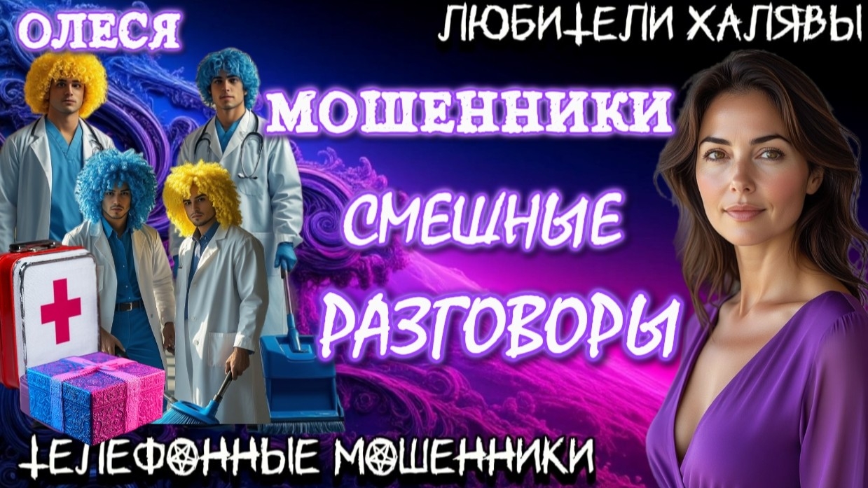 ⚡ ОЛЕСЯ. СМЕШНЫЕ ИСТОРИИ | ТЕЛЕФОННЫЕ МОШЕННИКИ