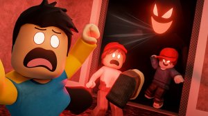 Роблокс: Дети прячутся от монстров в лифте | Игра-страшилка