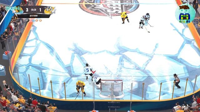 NFL 22. NHL Threes. 2 Только игровой процесс. Без комментария.