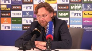 Валерий Карпин о неудовлетворительной игре Динамо и малом количестве моментов в поединке с Балтикой