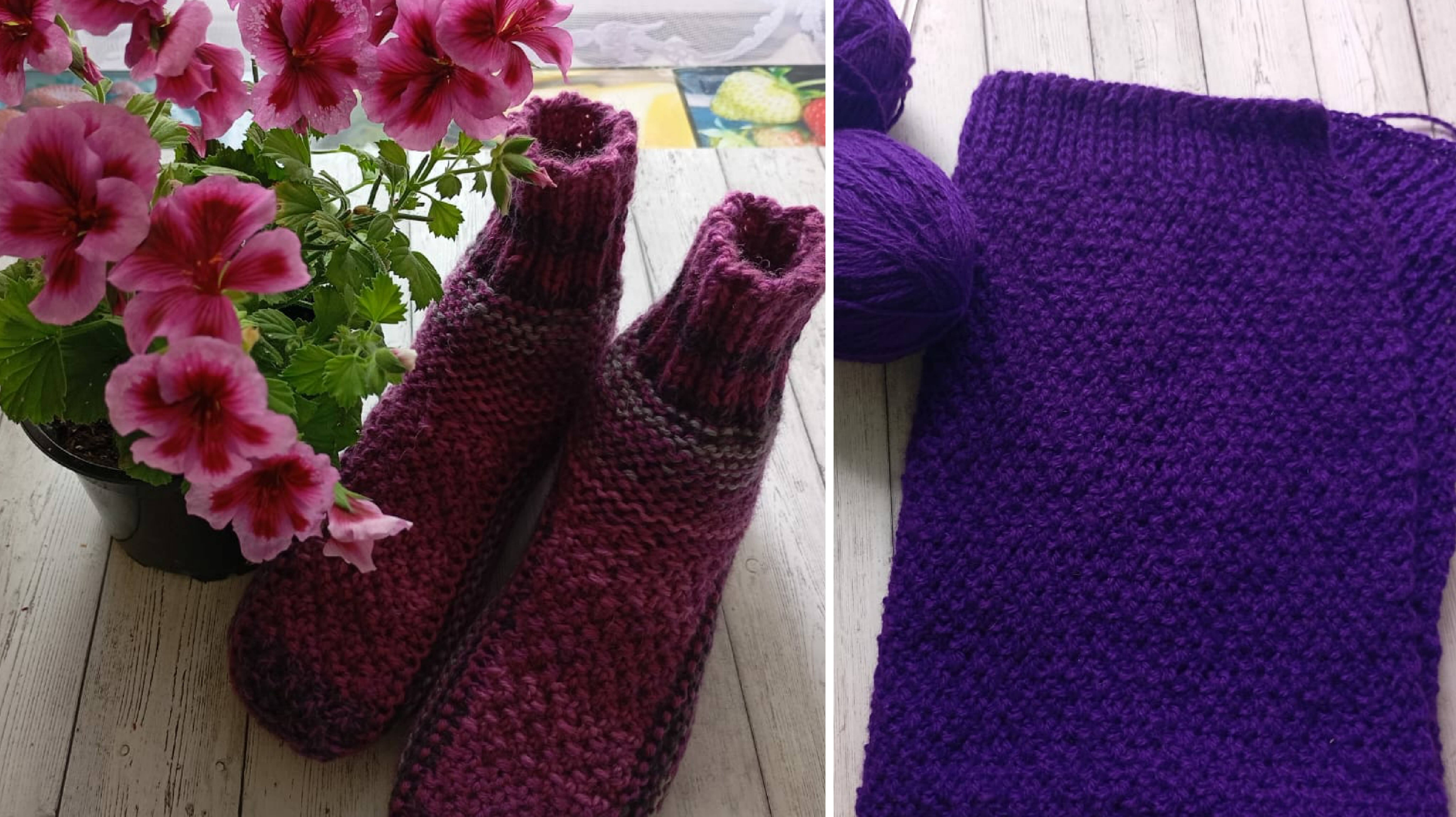 Вязание. Носочки для себя . Начала домашнюю кофточку