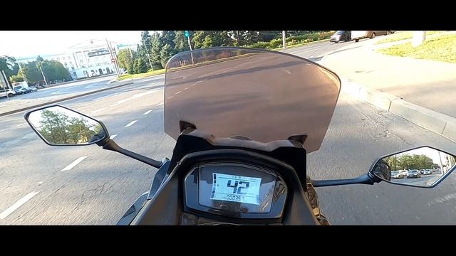 Первый объезд в пробке! 😱