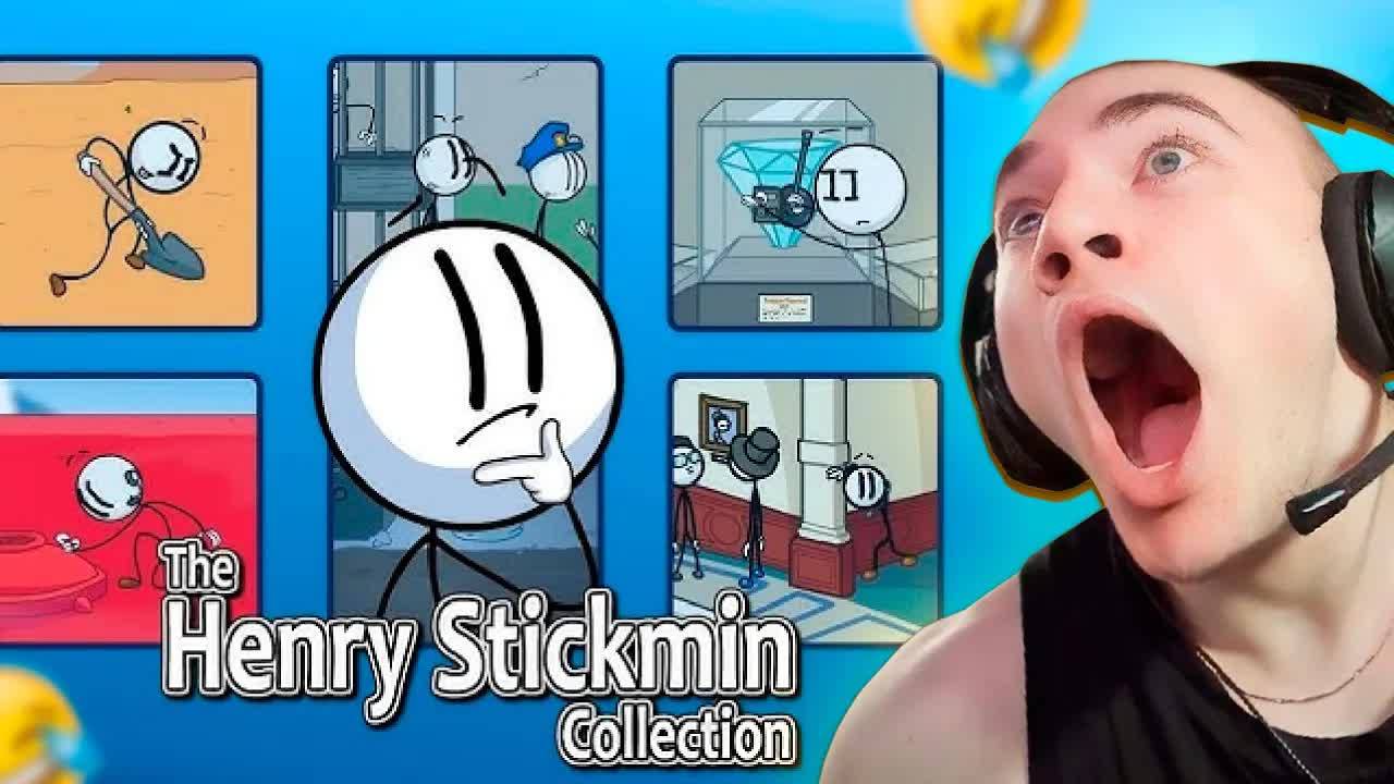 Дерзко Играет в Henry Stickmin / Побег из Тюрьмы #1.