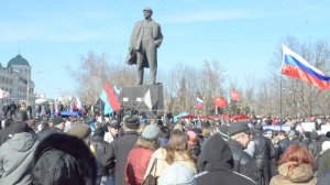 Без палаток у памятника не было бы ДНР