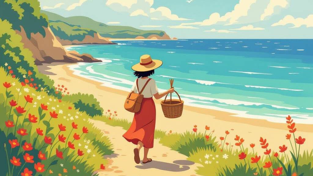 Глина и бамбук: сбор на берегу🏝️