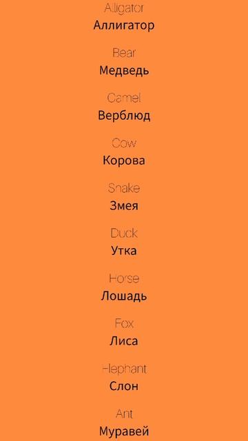 Животные 2 Animals 2