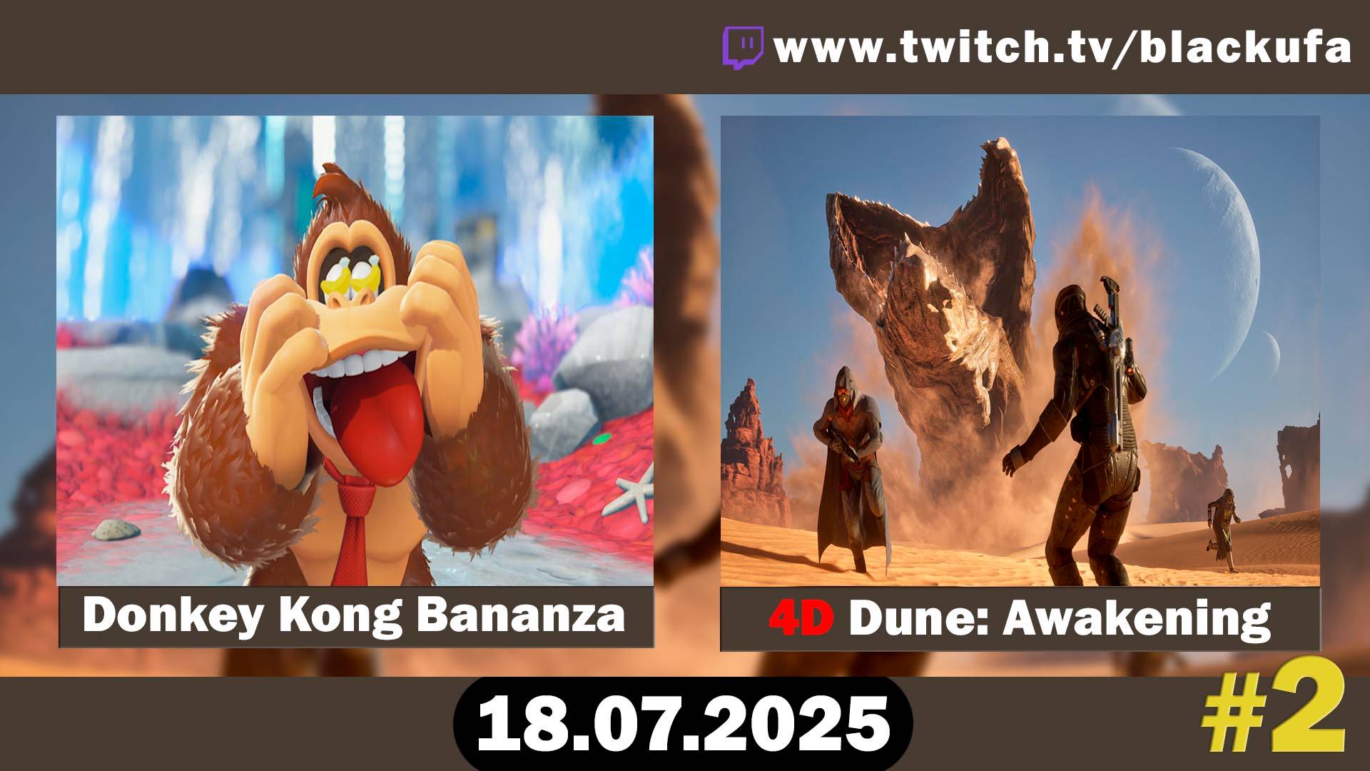 Новый эксклюзив Switch 2 Donkey Kong Bananza ﹥ 4D COOP Dune: Awakening #2 [18.07.25]