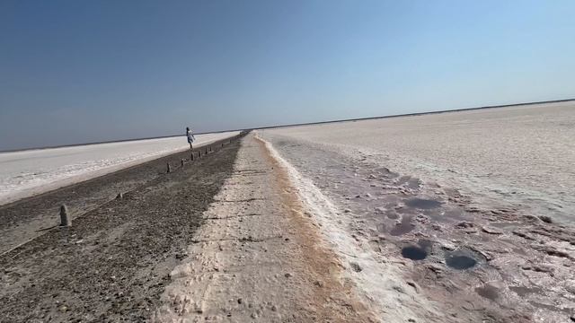 Солёное озеро в Саки 18-07-2025