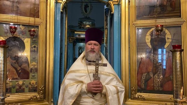 20  июля 2025 года. Проповедь настоятеля храма на 9 главу Евангелия от Матфея.