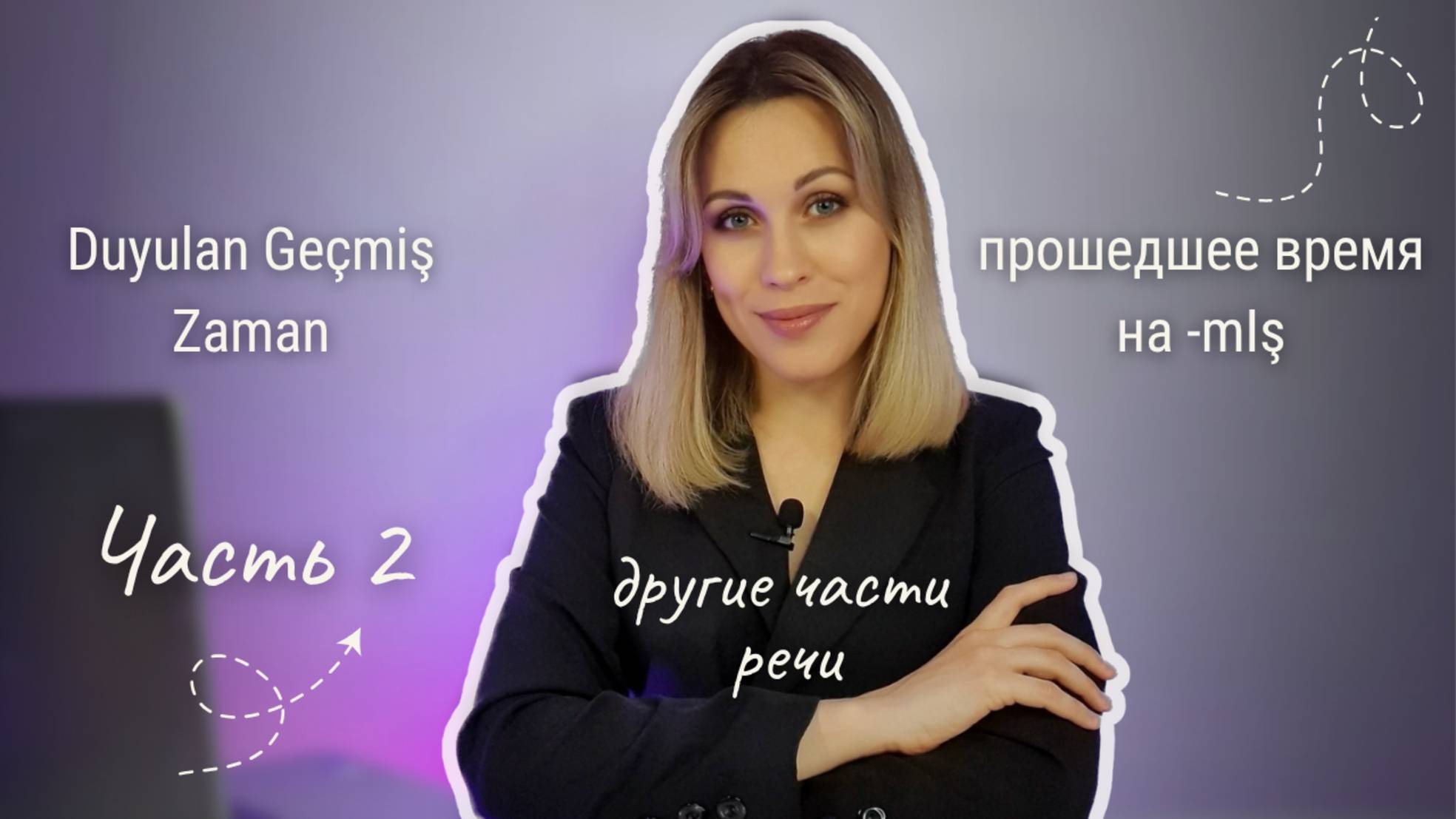 Урок 40. Прошедшее субъективное время c другими частями речи. Часть 2