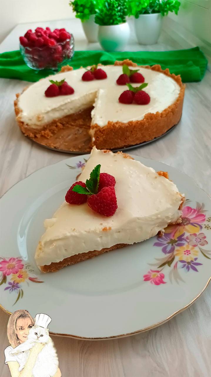 🍰Чизкейк за 30 минут без выпечки