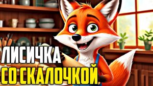 Лисичка со скалочкой|сказки для детей | сказки на ночь| аудиосказки | детские сказки| добрые сказки